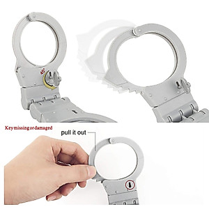 16 Pcs Police Pretend Play Toys,Police Role Play Kit for Halloween Dress Up Party,Cop Toy Set,Boys and Girls Role-Playing Toys,Police Toys Set for Birthday Party Gift