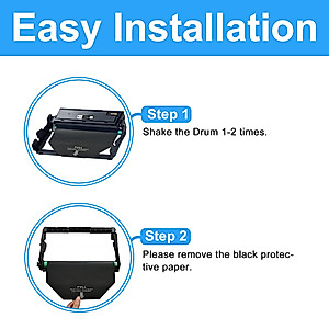 LCL Compatible Drum Unit Replacement for Xerox Phaser 3330 WorkCentre 3335 3345 101R00555 3345VDNi Phaser 3330DNi WorkCentre 3335DNi WorkCentre 3345DNi (1-Pack Black)