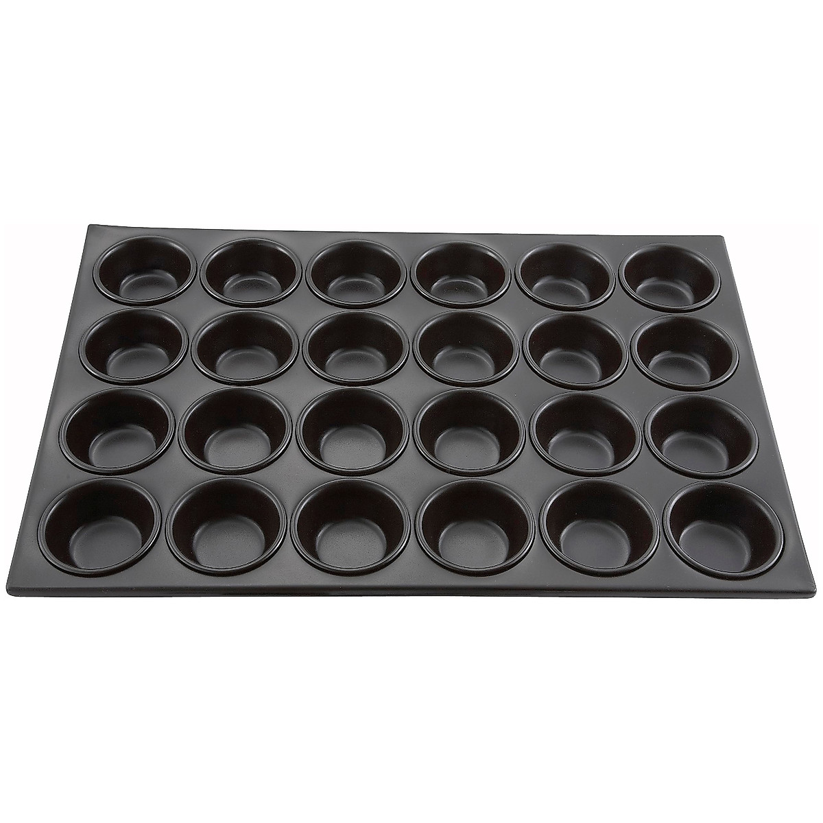 Winco 24-Cup Non-Stick Muffin and Cake Pan, Aluminum