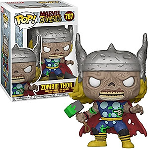 Funko Marvel Zombies - Zombie Thor Pop! Vinyl Figure (Bundled with Compatible Pop Box Protector Case)