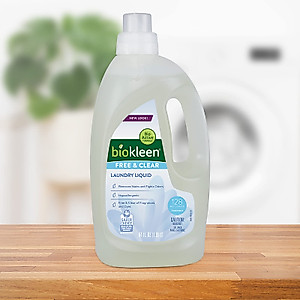 biokleen, Laundry Liquid, Free & Clear, 64 oz