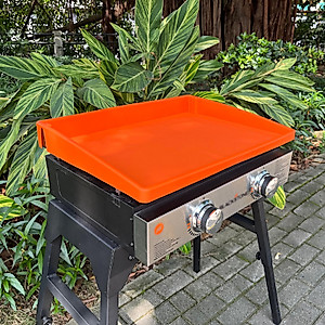 Upgraded Silicone Griddle Cover Mat Full-Edge for Grill 22" Blackstone, Griddle Top Edges,Heavy Duty Food Grade Blackstone Accessories Reusable&Durable,Protect Grill from Rust,Insects & Leaves