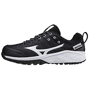 Mizuno mens All Surface Low Ambition 2 Turf Shoe, Black-white, 10 US