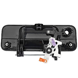 IRONTEK Exterior Tailgate Handle Textured Black Door Handle fits 2007-2013 for Toyota Tundra Replace: 69090-0C040 690900C040 81213 1PCS