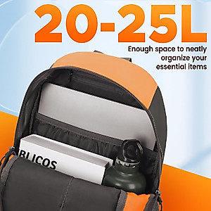 sunhiker Small Cycling Hiking Backpack Water Resistant Travel Backpack Lightweight Daypack M0714 （20-25L）