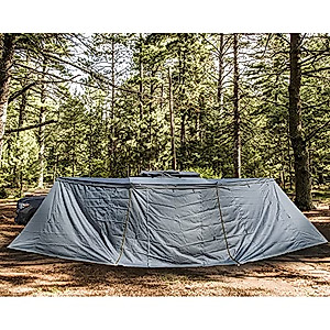 Overland Vehicle Systems OVS 18159909 Nomadic Awning 180 - Side Wall - Dark Gray with Storage Bag, One Size