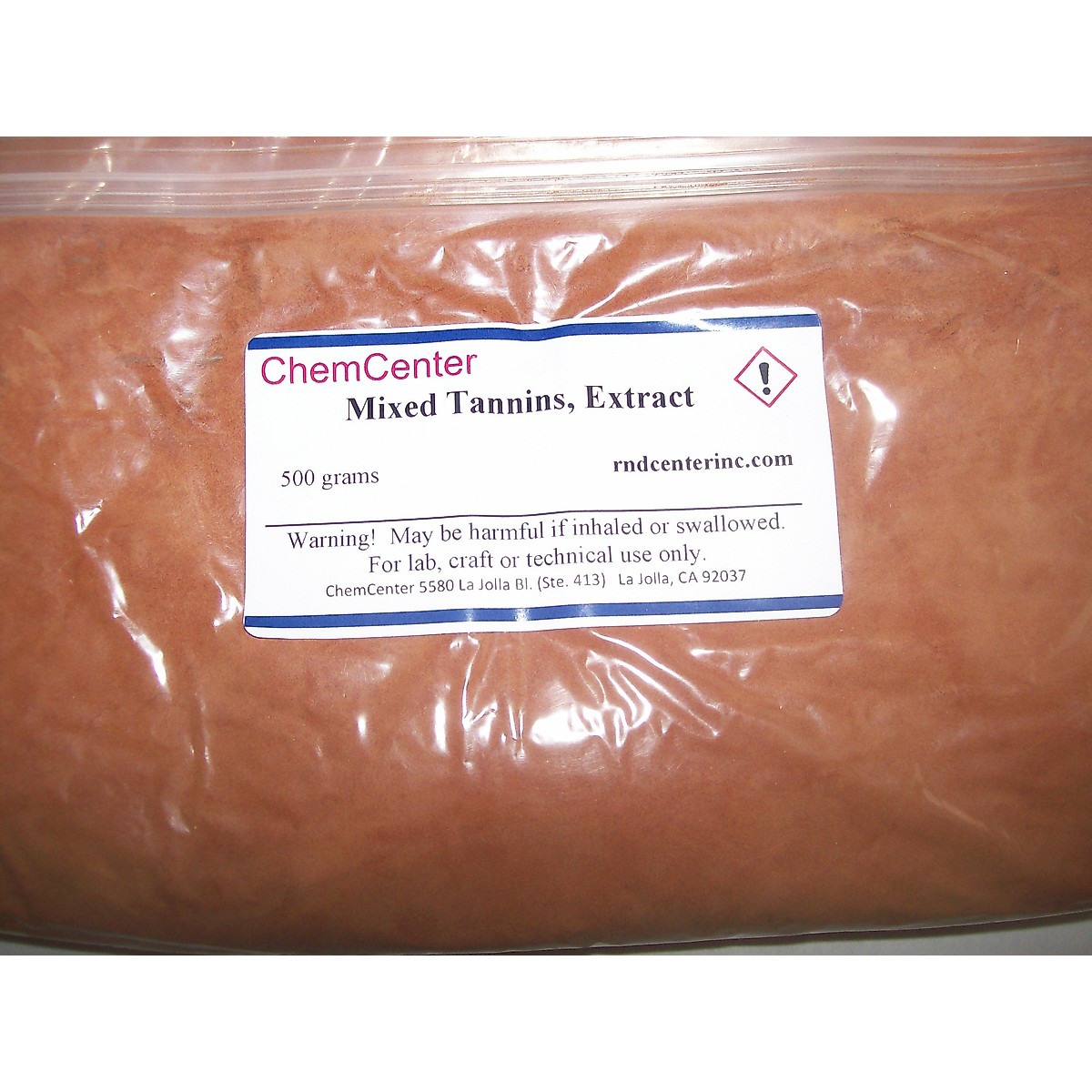 Mixed Tannins, Powder (Tannic Acid, Dyes, Tanning, Leather, Wood) 500 Grams