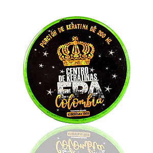 EPA COLOMBIA Keratin Minicombo Set - Shampoo, Conditioner, Brush, 200ML Treatment, Thermal Protector Spray for All Hair Types