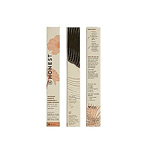Honest Beauty 2-in-1 Extreme Length Mascara + Lash Primer 3-Pack | EWG Verified + Cruelty Free | 0.27 fl oz each (pack of 3)