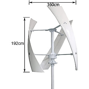 9000W Maglev Generator Wind Turbine Generator 3 Blades Vertical Axis 9KW Wind Turbine Kits with Charge Controller,12v