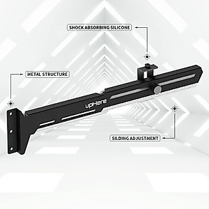 upHere Black&White Graphics Card GPU Brace Support Video Card Sag Holder/Holster Bracket,Adjustable Length and Height Support,G27654