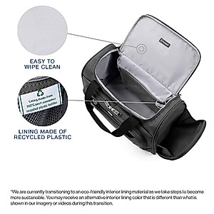 Travelpro Maxlite 5 Softside Lightweight Underseat Carry-On Travel Tote, Overnight Weekender Bag, Men and Women, Shadow Grey, 18-Inch