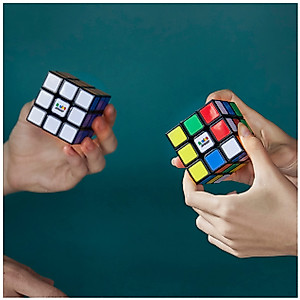 Rubik’s Cube, 3x3 Magnetic Speed Cube, Super Fast Problem-Solving Challenging Puzzle Fidget Toy Travel Game Brain Teaser for Adults & Kids Ages 8+