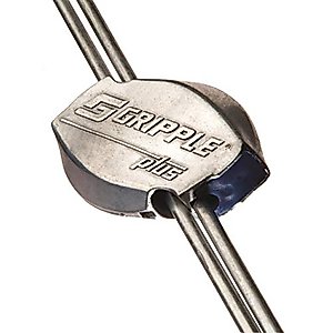 Gripple Plus Medium 20 Pack | Wire Joiner | Wire Tensioner | Works with 10-14 Gauge Wire & 15.5 Gauge Barbed Wire