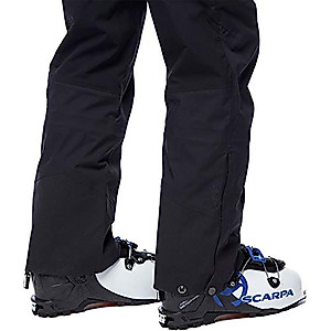 Black Diamond Mens Dawn Patrol Hybrid Ski Pants, Black, Large