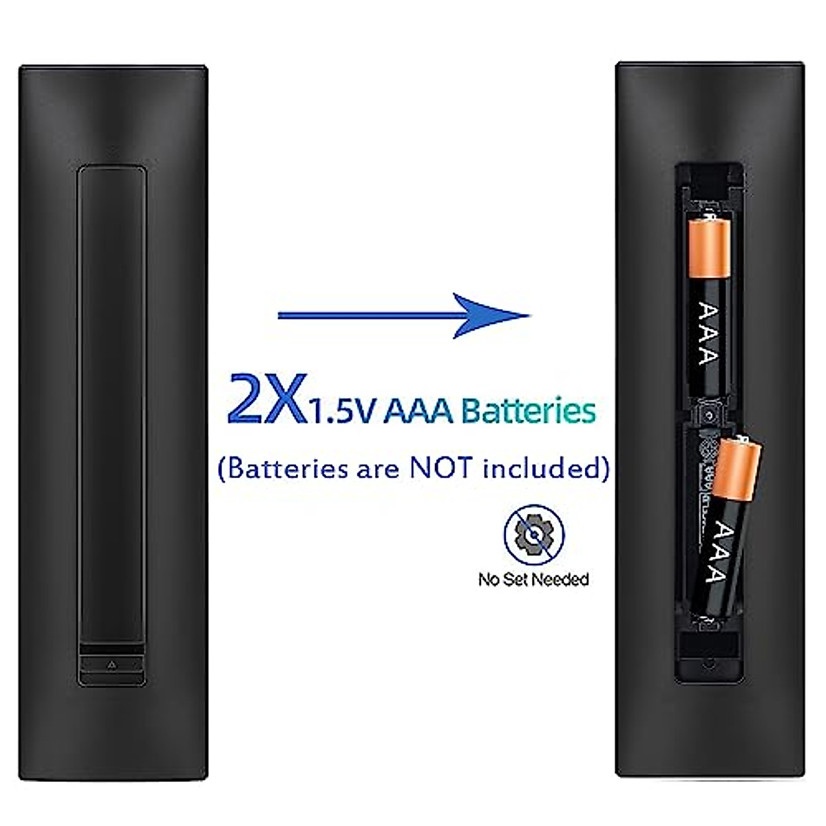 XRT140 Universal Remote Control for All VIZIO Smart TVs, TV Remote Replacement for VIZIO TV Smartcast D-Series E-Series M-Series P/PX-Series V-Series, OLED-Series