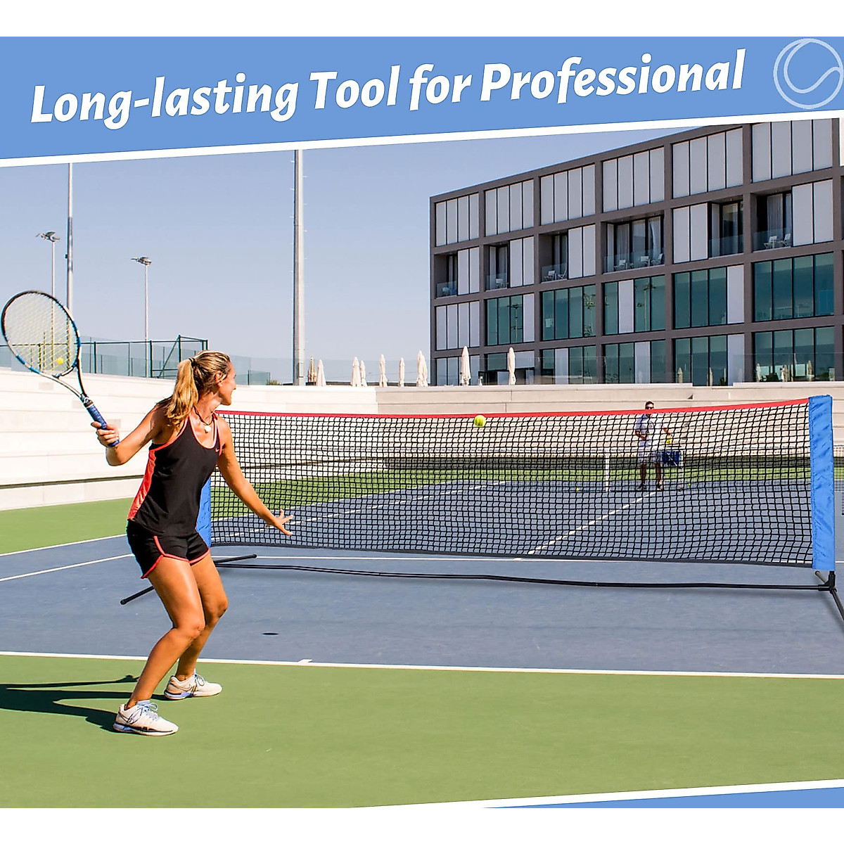 Portable Mini Badminton Volleyball Sets for Outdoor Backyards with Net Best Kids Men Volleyball Badminton Net Outdoor Beach Lawn Tennis Practice Court Net for Driveway