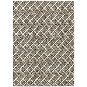 Dalyn Rugs Indoor/Outdoor York YO1 Brown Washable 8' x 10'