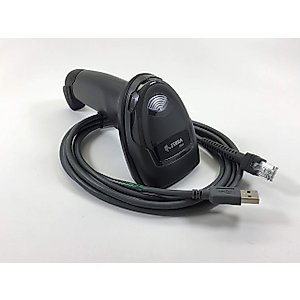 Zebra DS2208 Series Handheld Standard Range Corded Imager Kit with Shielded USB Cable, Black (DS2208-SR7U2100AZW) (Renewed)