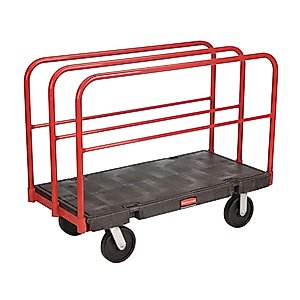 Rubbermaid Commercial Sheet & Panel Truck, 2000-Pound Capacity, for Warehouse/Garage/Cleaning/Manufacturing