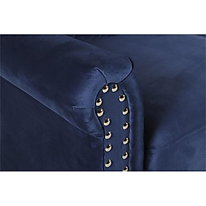 New Classic Furniture Alani Sofas and Couches, Loveseat, Blue