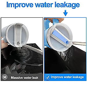 QWASZXTT 2.0 Spill Stopper Compatible with Stanley 40 oz Tumbler with Handle | 30 oz, Leak Stopper meanwhile also Compatible with Stanley Quencher H2.0 FlowState Tumbler 40 oz | 30 oz (2 Pack)