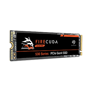 Seagate FireCuda 530, 4TB, Internal SSD, M.2 PCIe Gen4 ×4 NVMe 1.4, Transfer speeds up to 7300 MB/s, 3D TLC NAND, 5100TBW, 1.8M MTBF, for PS5/PC (ZP4000GM3A013)