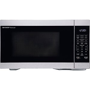 Sharp 1.1 cu. ft. Mid-Size Countertop Microwave Oven (SMC1162HS)