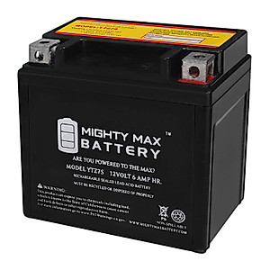 Mighty Max Battery YTZ7S 12V 6AH Replaces Kawasaki KLX450R Husqvarna All Models 04-12