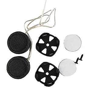 DriSentri Car Tweeters, 2pcs 500W High Efficiency Mini Dome Tweeter Speakers for Car Audio System