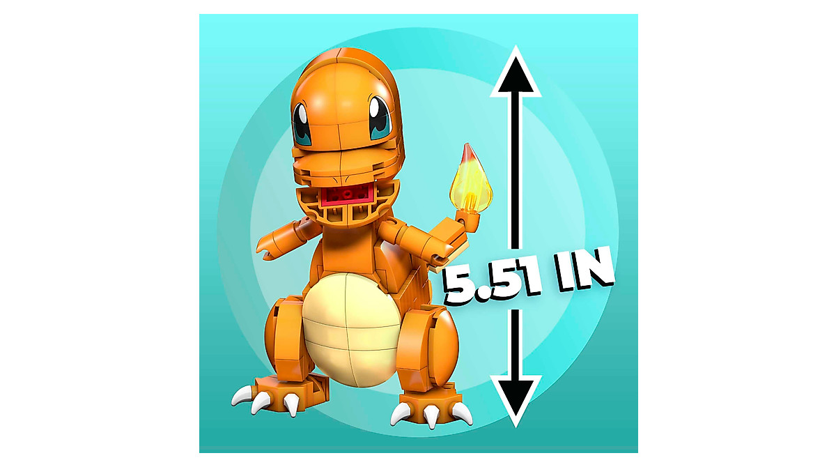 Build Your Own Charmander with MEGA Toys