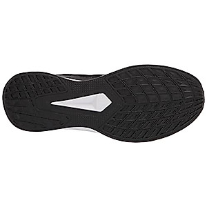 adidas Men's Duramo SL Trail Running Shoe, Black/White/Black, 14