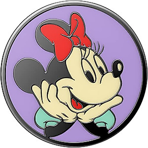 PopSockets: Phone Grip with Expanding Kickstand, Pop Socket for Phone - Enamel 80s Mickey