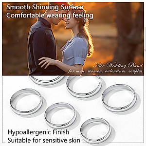 PROSILVER Anniversary Rings Size 7 Silver Wedding Band Women Ring