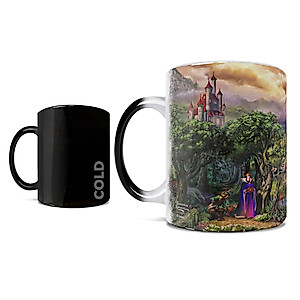 Morphing Mugs Disney – The Evil Queen – Thomas Kinkade Studios - One 11 oz Color Changing Ceramic Mug – Image Revealed When HOT Liquid Is Added!