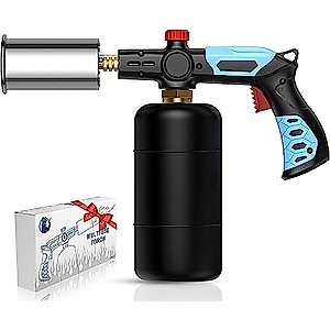 POWERFUL Kitchen Cooking Torch - Sous Vide - Propane Torch - Charcoal Torch Lighter - Grilling Culinary Kitchen Torch, Outdoor Cooking Torch for BBQ Searing Steak, Creme Brulee (Tank Not Included)