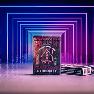 Bicycle Cyberpunk Cybercity Premium Playing Cards, 1 Deck