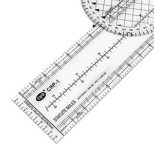 CYA Rotating Plotter Aviation, Flight Azimuth Plotter for Pilot Students