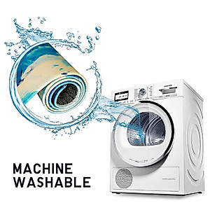 Fuoxowk Turquoise Teal Modern Abstract Kitchen Rug Set,Blue Orange Artistic Painting Decorative Runner Rugs with Rubber Backing,Throw Rugs Washable for Kitchen Sink,Laundry Room,Standing Desk,Boho