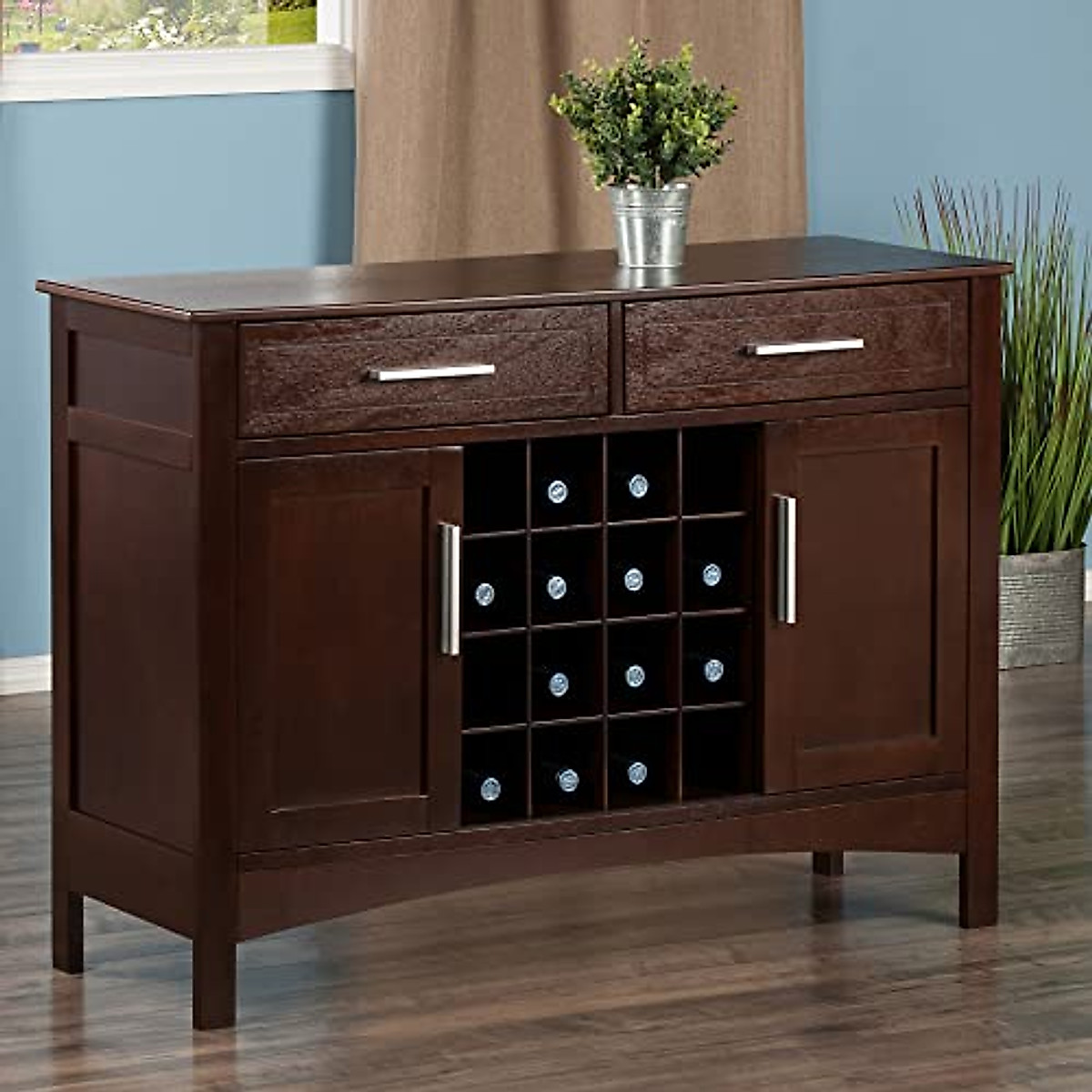 Winsome Gordon Cabinet Buffet, Walnut