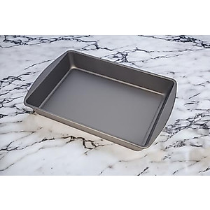 OvenStuff HG318-AZ Nonstick Bakeware 13” x 9” Roasting or Cake Pan, Set of 3