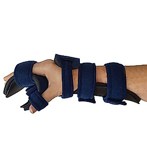 SterlaTech Stroke Hand Brace | Resting Hand Splint RIGHT HAND Medium | Corrective Support