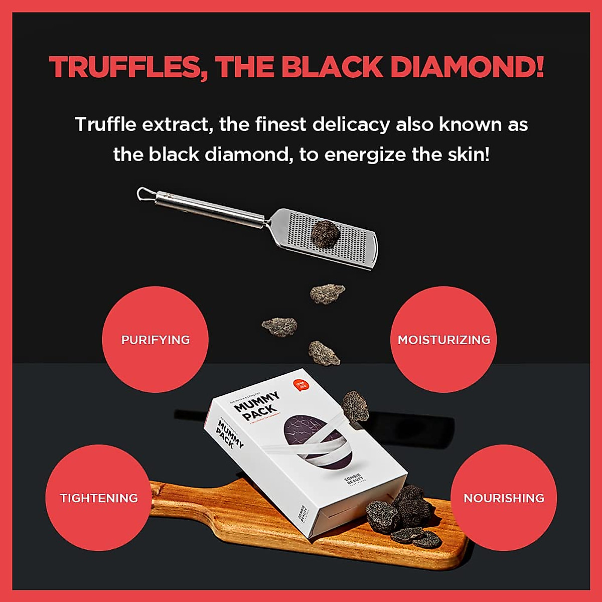 SKIN1004 Zombie Beauty MUMMY PACK & ACTIVATOR KIT, Wrinkles Treatment, Smoothening,Wrinkles