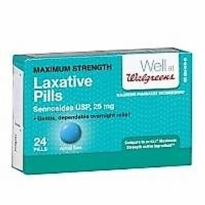 Walgreens Maximum Strength Laxative Pills, 24 ea