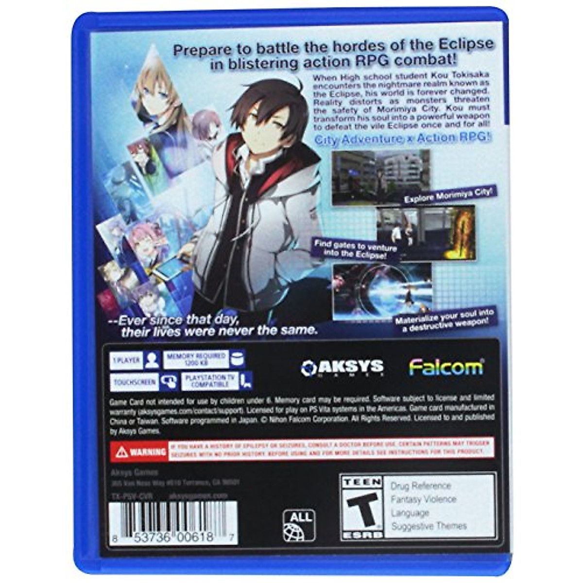 Tokyo Xanadu - PlayStation Vita