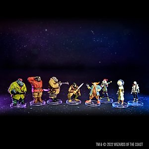WizKids Games D&D Icons of The Realms: Spelljammer Adventures in Space - Booster (Set 24) Miniatures, Randomly Assorted, Dungeons & Dragons, Small