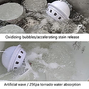 Mini Ultrasonic Dishwasher, Kitchen Sink Fruit Dishwasher for Home Business Travel College Room RV Apartment(red)