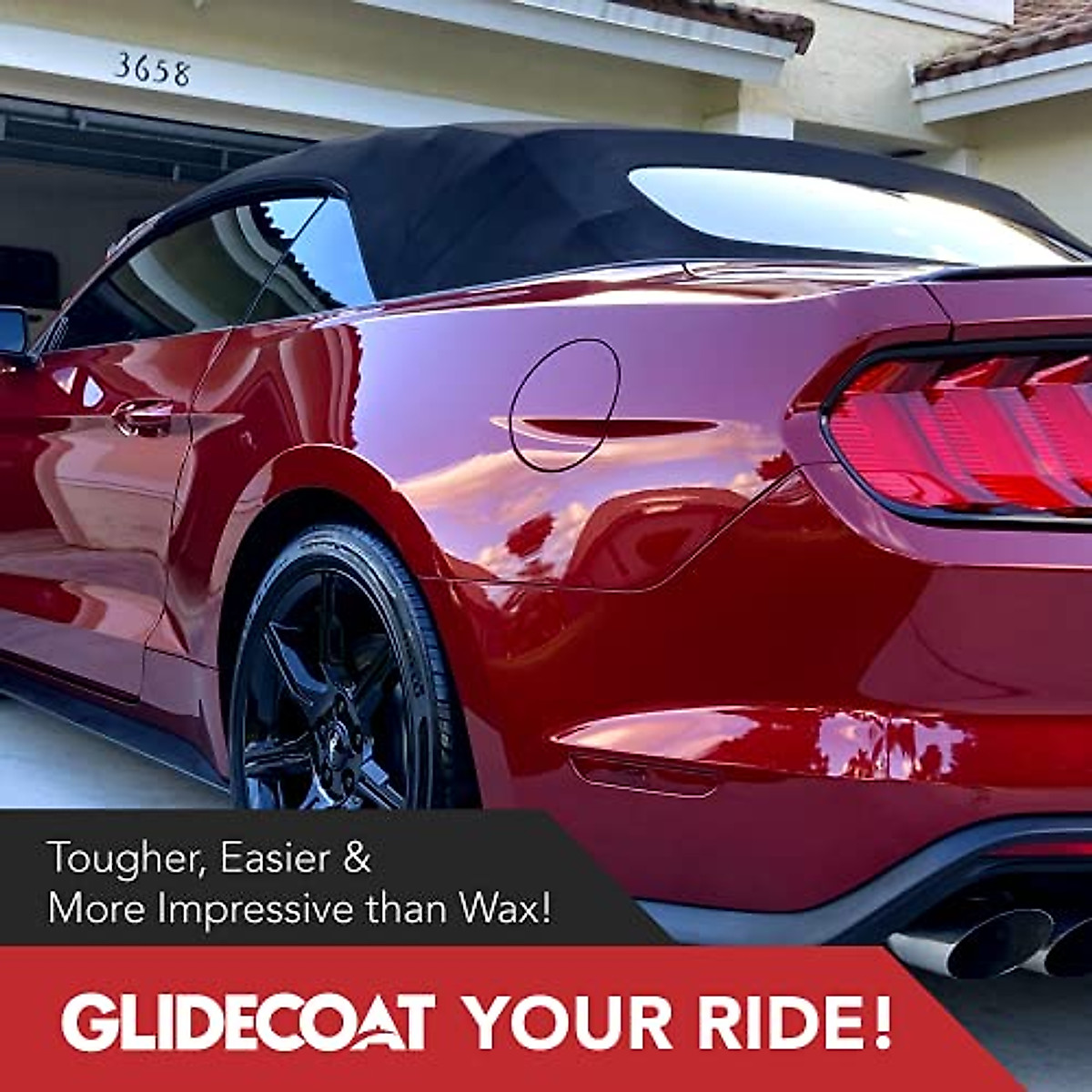 Glidecoat Auto 9H Ceramic Coating 50ML - Ceramic Coating Kit - Professional Protection with Easy Application! High Gloss - Extremely Hydrophobic
