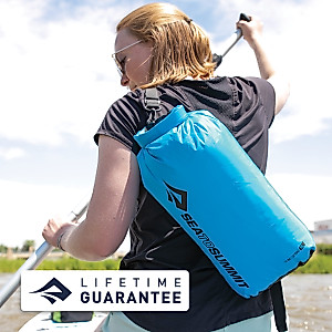 Sea to Summit Sling Lightweight Dry Bag with Shoulder Strap, 20 Liter, Yellow