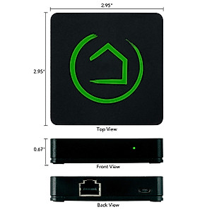 Hubitat Elevation Home Automation Hub (Model C-7) Compatible with Alexa, HomeKit, Google Home, Zigbee, Z-Wave, Lutron